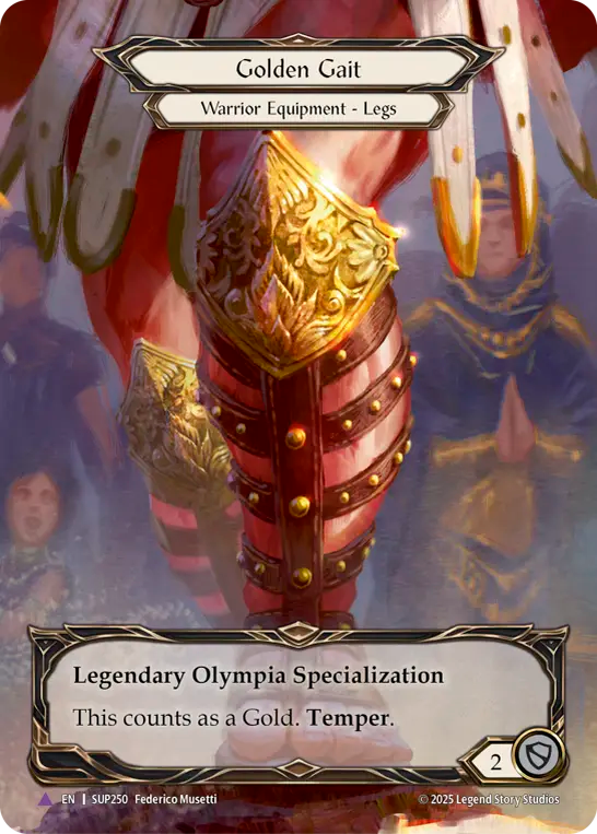 【EN】〈CF〉Golden Gait/黄金の歩容[Full Art] [SUP250] – 【GOODGAME】FAB通販サイト