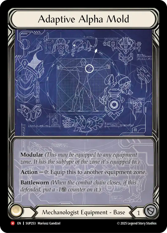 【EN】〈CF〉Adaptive Alpha Mold/適応の初期原型[Extended Art] [SUP253] – 【GOODGAME ...