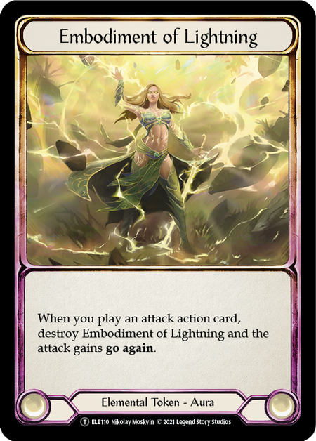 Unl【EN】Embodiment of Earth // Embodiment of Lightning [ELE109U ...
